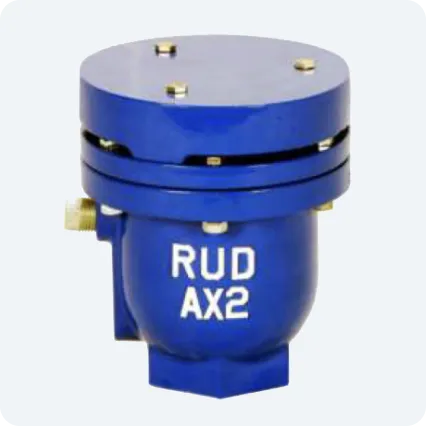 Válvula de admisión y expulsión de aire RUD